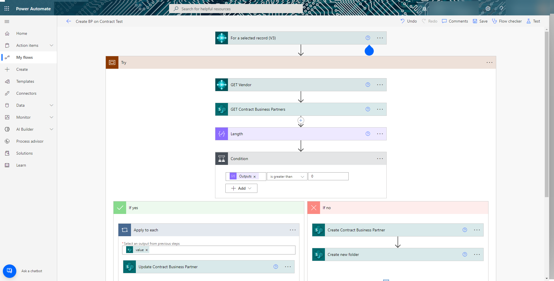 Business Central & Power Automate Flows