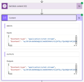 Transforming Data from a Blob Storage File