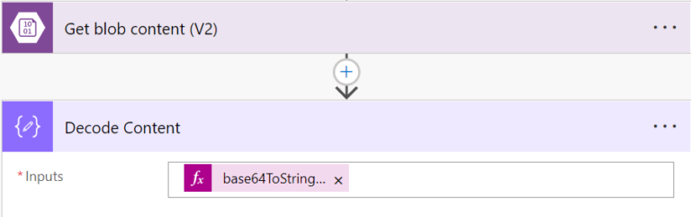 Transforming Data from a Blob Storage File
