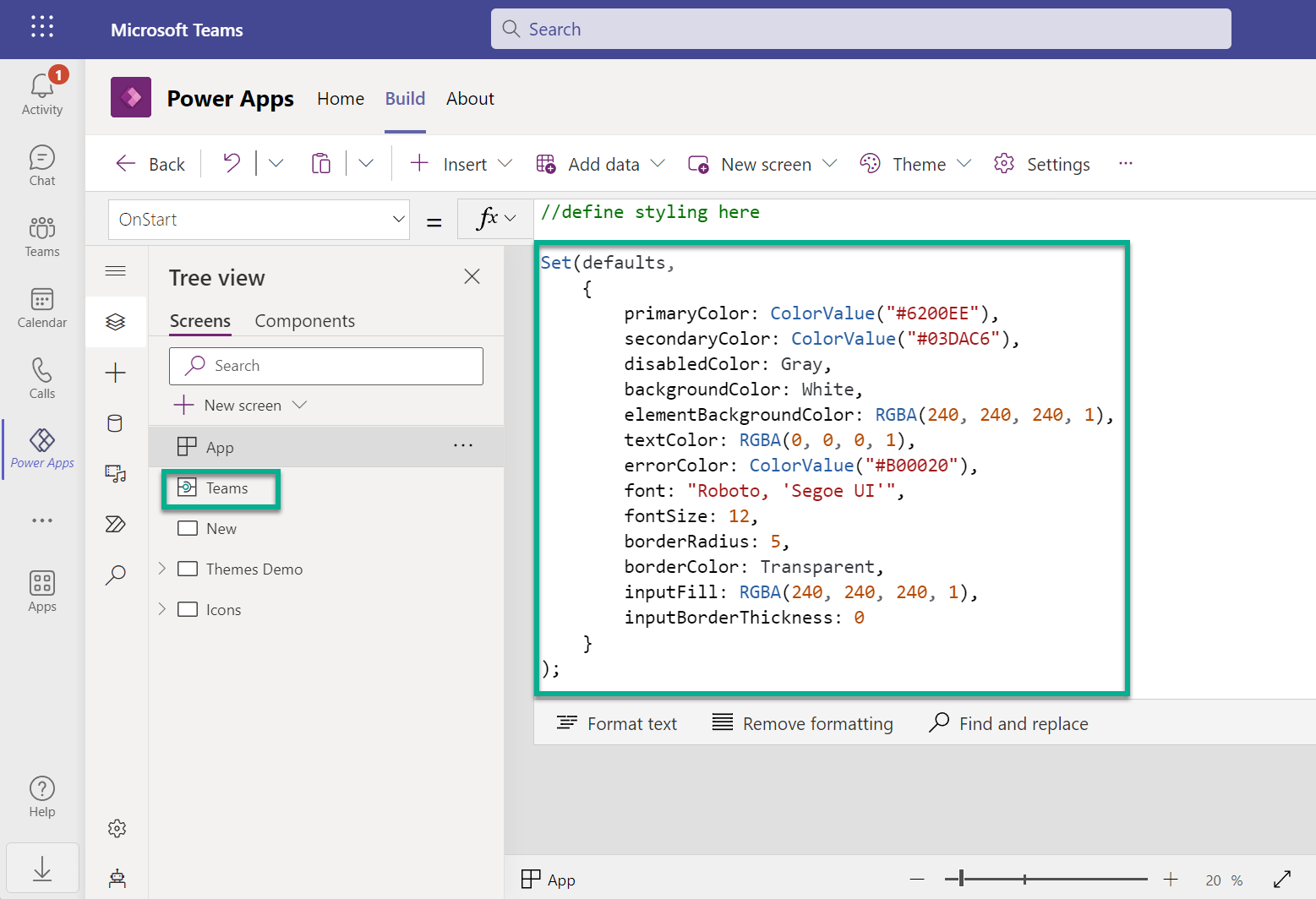 Create beautiful Canvas Apps in Dataverse for Teams