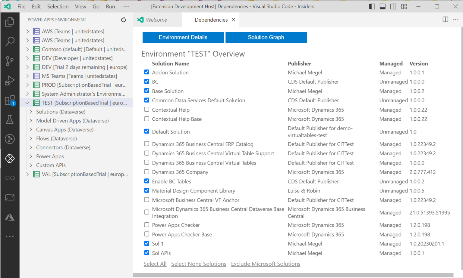 Analyse Your Solution Dependencies In Dataverse