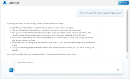 Using Azure OpenAI Chat Completion in Business