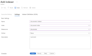 Adding a Data Source to Azure OpenAI