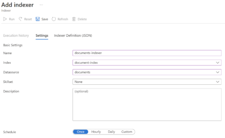 Adding a Data Source to Azure OpenAI