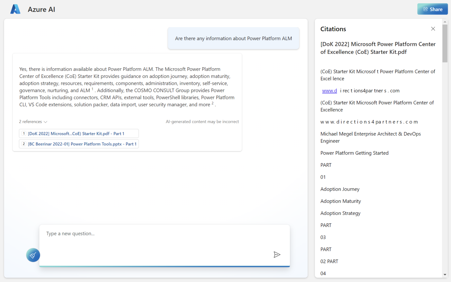 Adding a Data Source to Azure OpenAI
