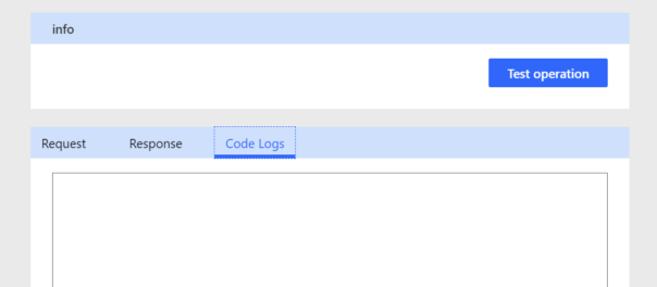 Logging in Custom Connector Code