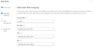 Azure Cognitive Search and SharePoint for Azure OpenAI