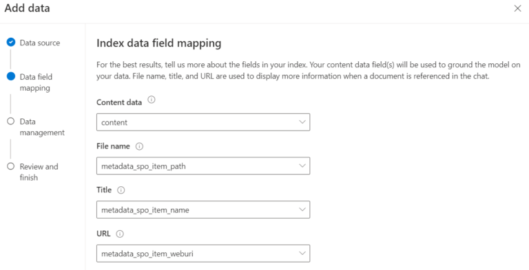 Azure Cognitive Search and SharePoint for Azure OpenAI