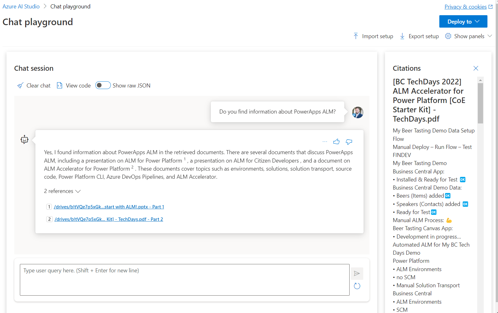 Azure Cognitive Search and SharePoint for Azure OpenAI