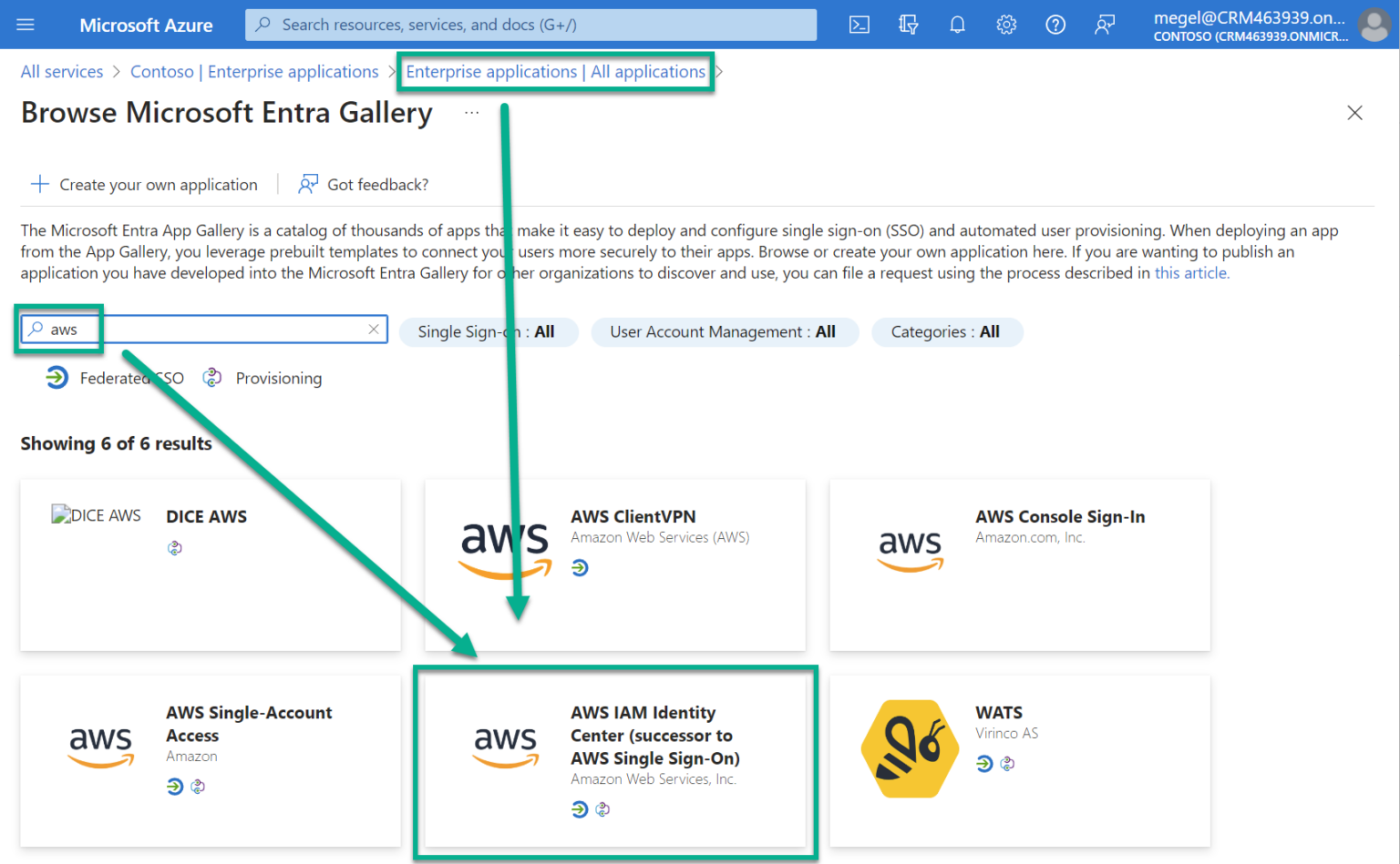 AWS Single Sign-On with Microsoft Entra ID
