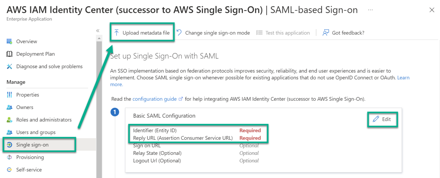 AWS Single Sign-On with Microsoft Entra ID