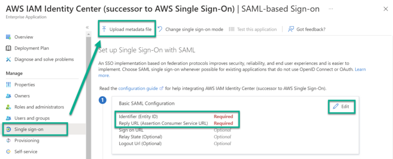 AWS Single Sign-On with Microsoft Entra ID