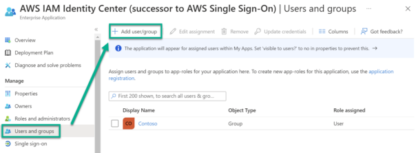 AWS Single Sign-On with Microsoft Entra ID