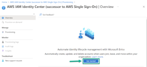 AWS Single Sign-On with Microsoft Entra ID