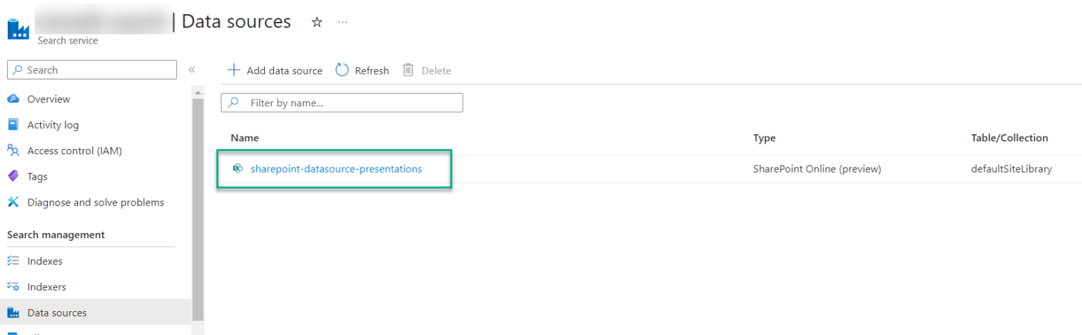 Azure Cognitive Search and SharePoint for Azure OpenAI