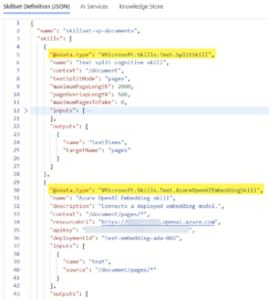 Embedding Vector for Azure AI Search