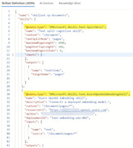 Embedding Vector for Azure AI Search