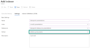Embedding Vector for Azure AI Search