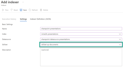 Embedding Vector for Azure AI Search