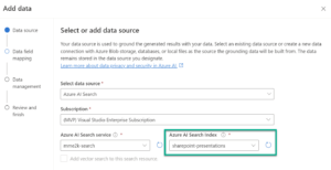 Embedding Vector for Azure AI Search