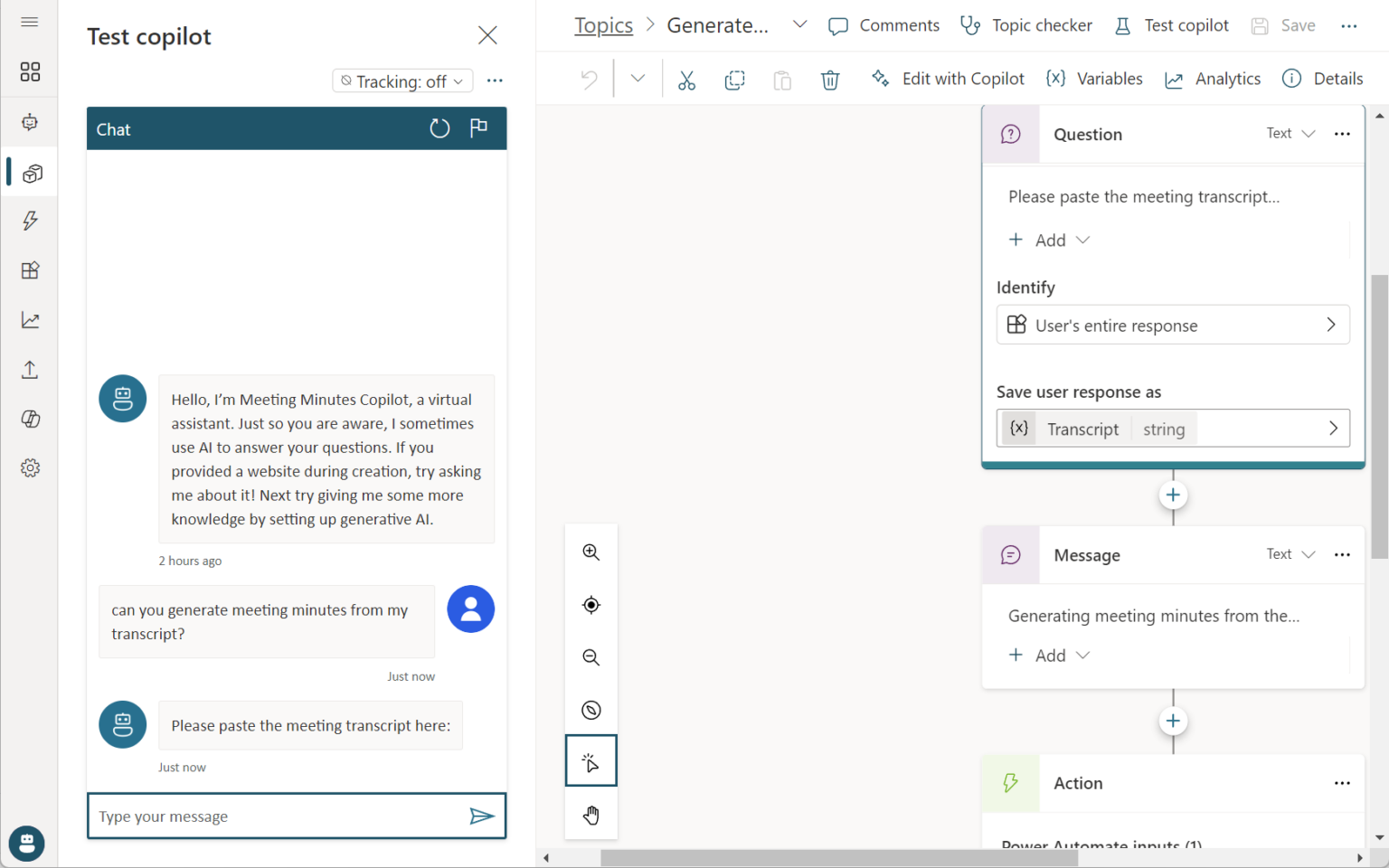 Using GenAI - Meeting Minutes Copilot