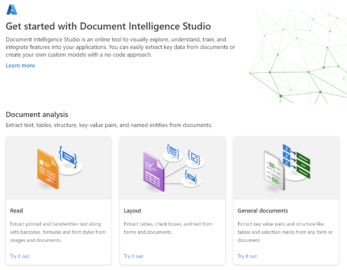 Using Document Intelligence from Power Automate Flow