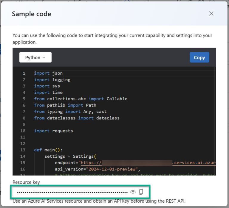AI Foundry - Content Understanding