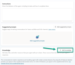 Copilot Knowledge Sources - OneDrive
