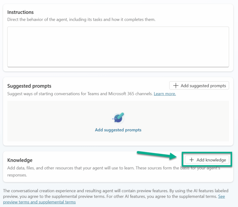 Copilot Knowledge Sources - OneDrive